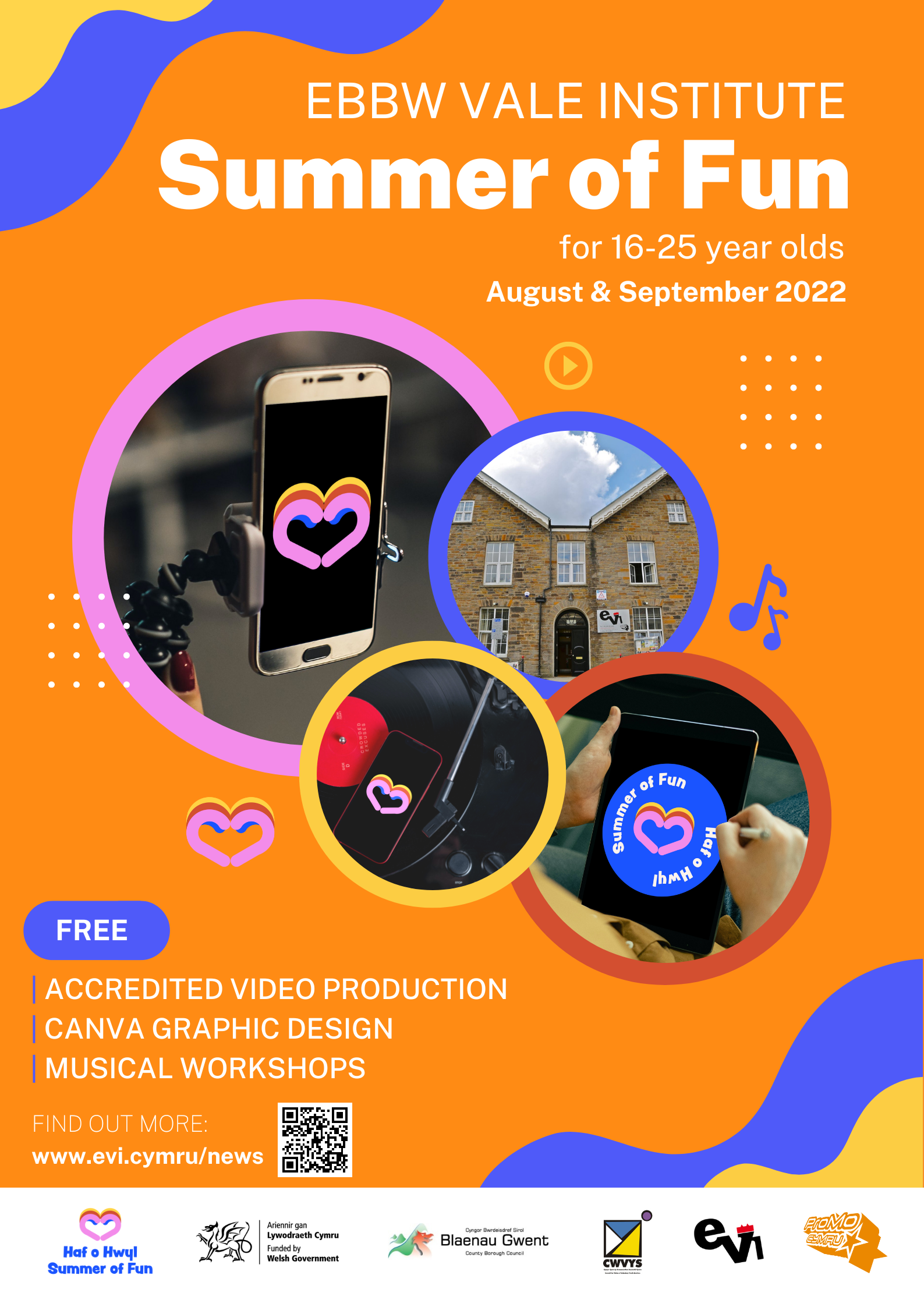 EVI’s Summer of Fun - EVI | Ebbw Vale Institute