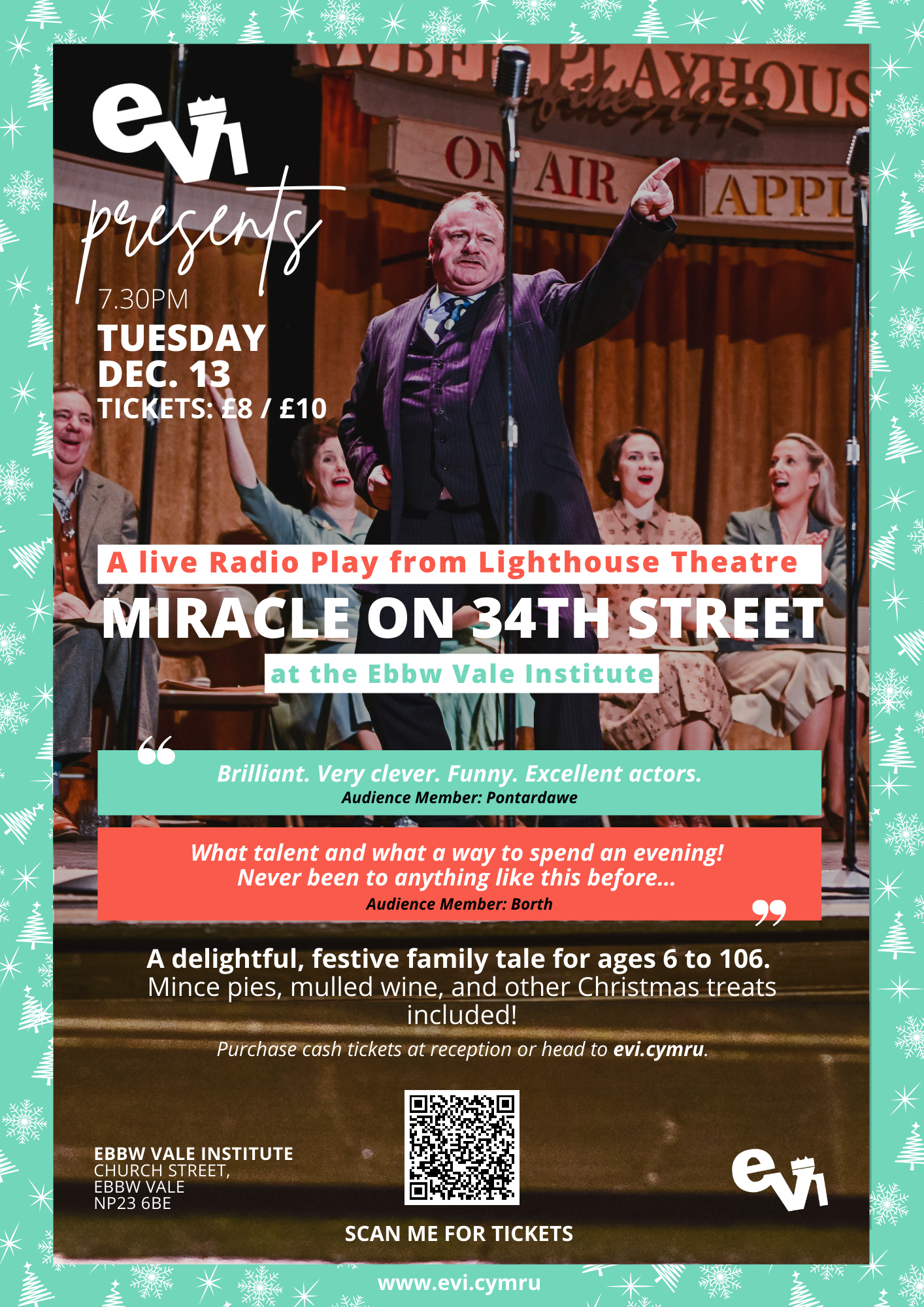 PAST EVENT: Miracle on 34th Street - EVI | Ebbw Vale Institute