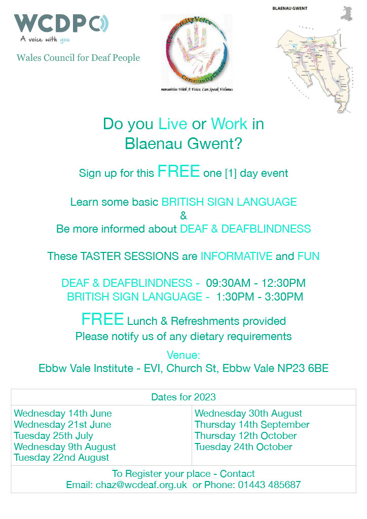 PAST EVENT: Wales Council for Deaf People - British Sign Language ...